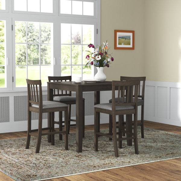 Lark Manor Ance 4 - Person Four Leg Dining Set & Reviews | Wayfair