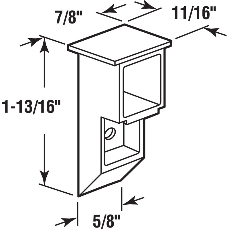 Prime-Line Single or Double Hung Window Sash Cam, Top Mount | Wayfair
