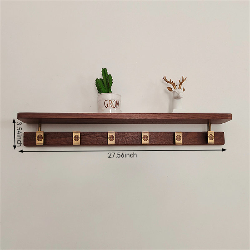 Mercer41 Cheynne Freestanding 6 - Hook Wall Mounted Coat Rack | Wayfair
