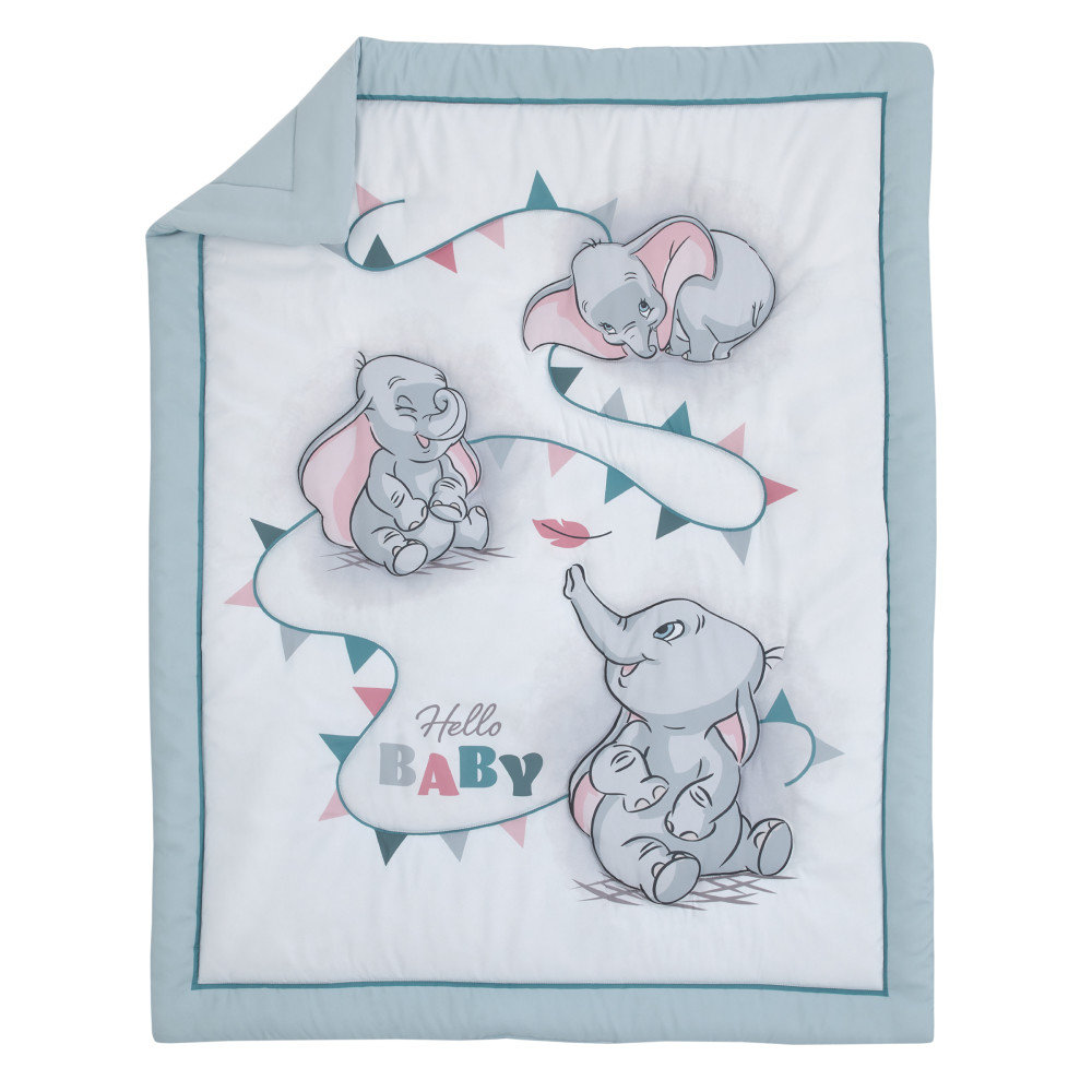 Disney NoJo Disney Dumbo Hello Baby Circus Banner 3 Piece Nursery Crib ...