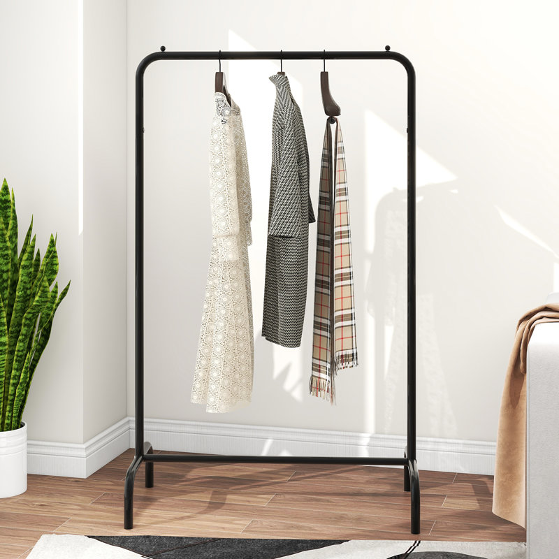 Rebrilliant Letina Steel Freestanding 2 - Hook Coat Rack & Reviews ...