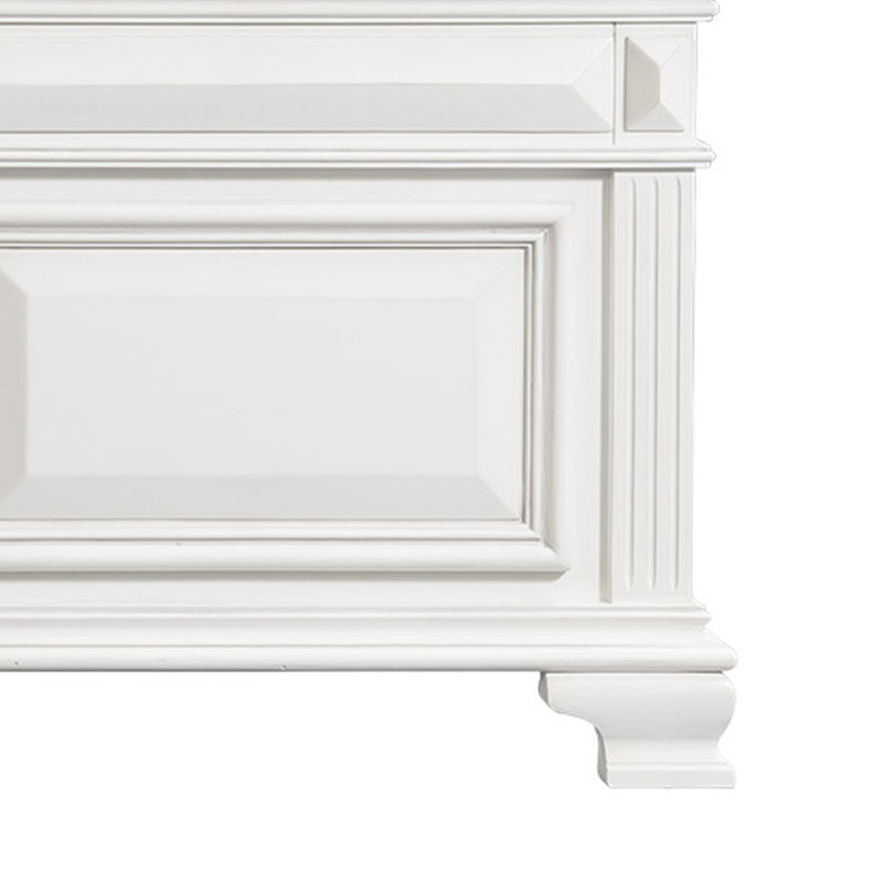 Lark Manor Alauna Solid Wood Bed & Reviews | Wayfair