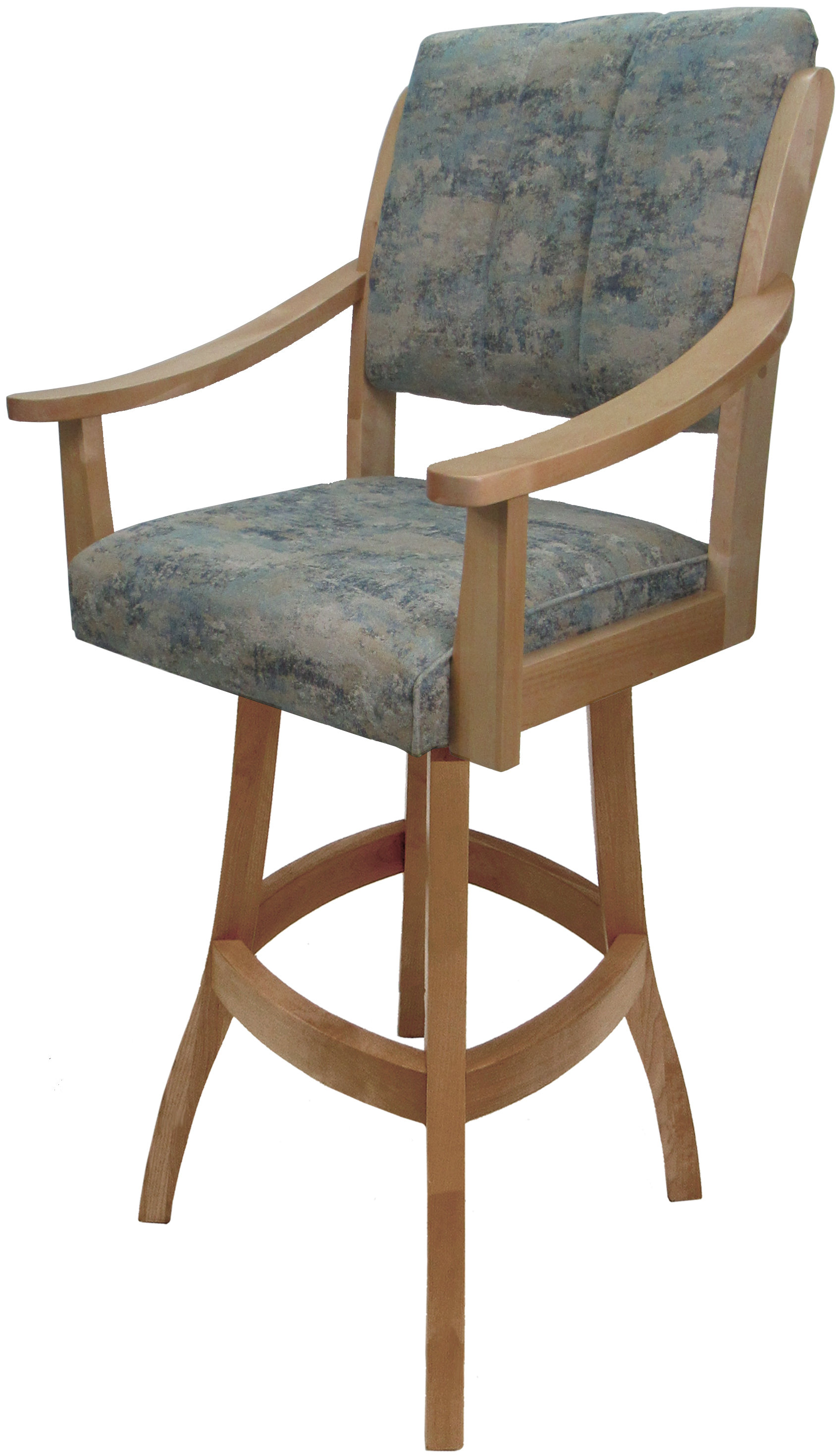Wildon Home® Raashida Extra Tall Swivel Wood Stool | Wayfair