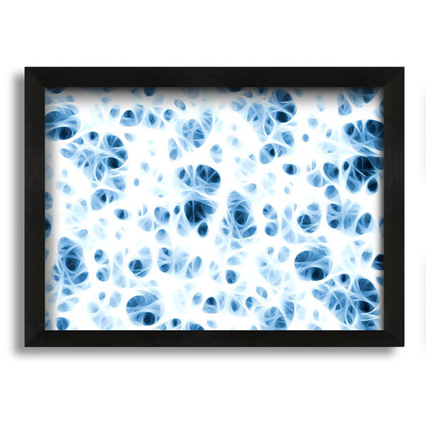 Ivy Bronx Magic Blue World Framed Print | Wayfair.co.uk