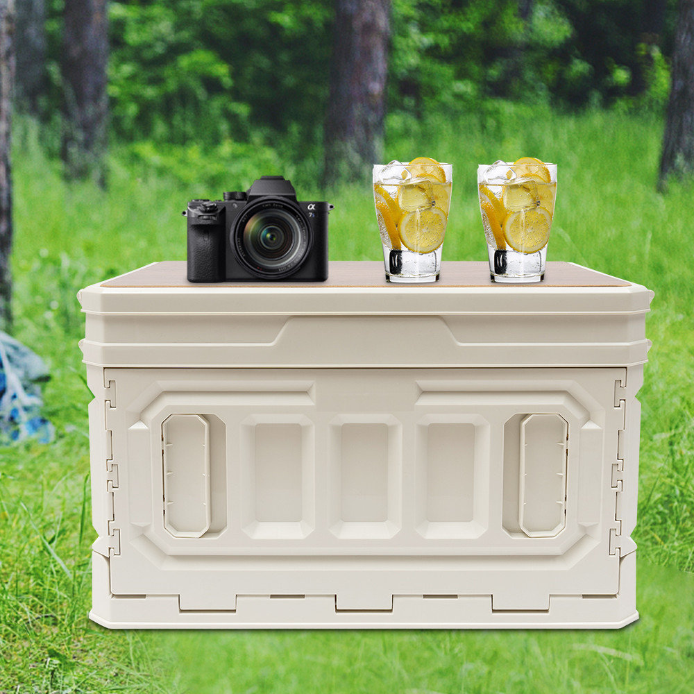 Arlmont & Co. Outdoor Foldable Storage Box | Wayfair