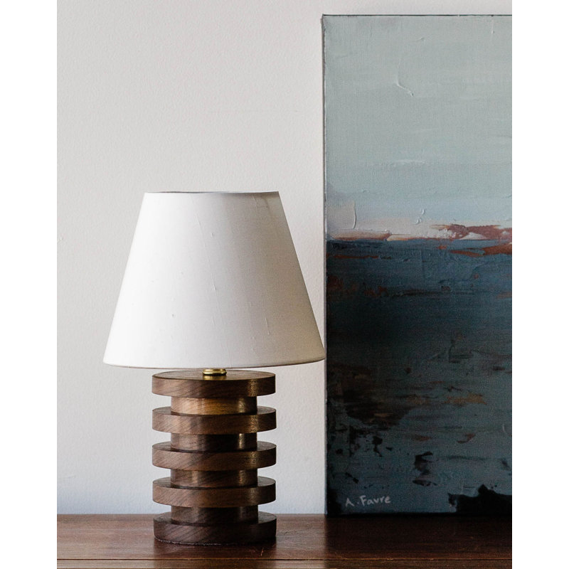 Lawrence & Scott Malmo Solid Wood Table Lamp | Wayfair