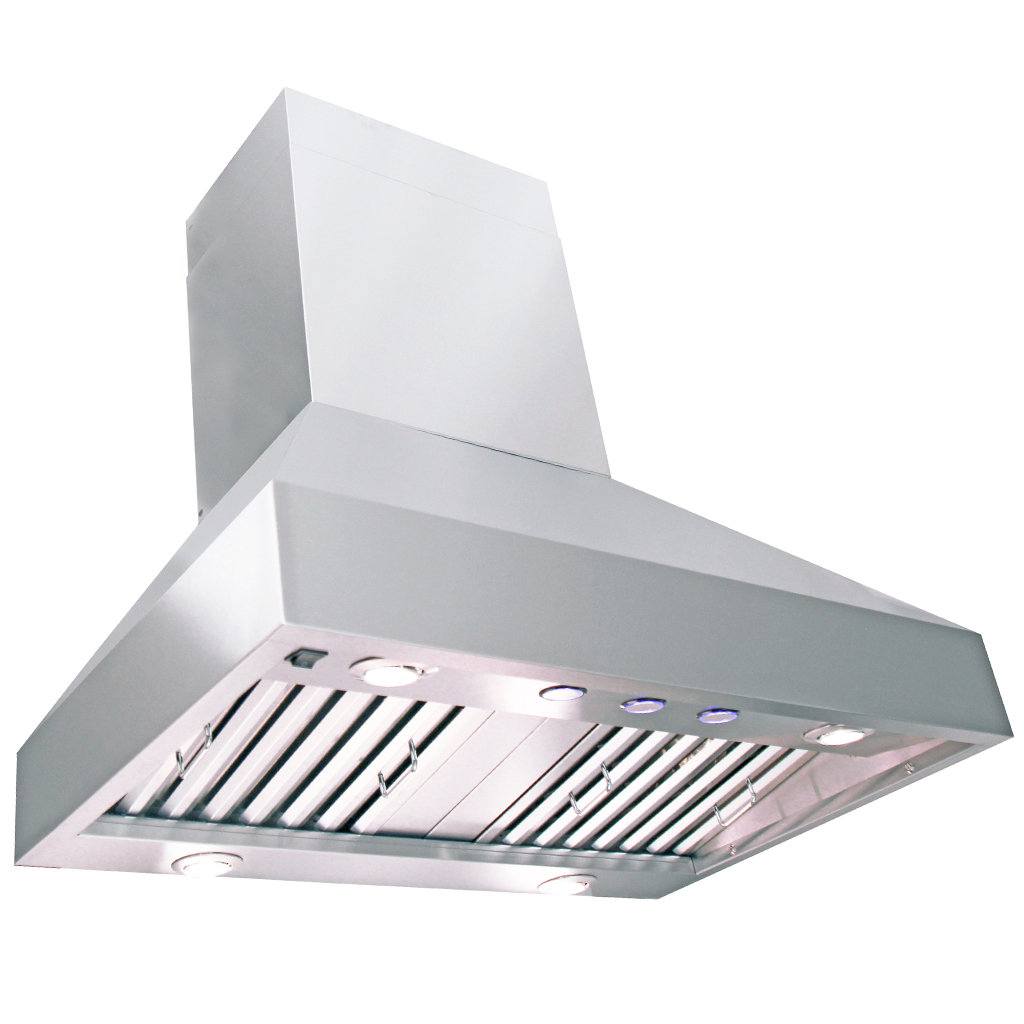 ProLine Range Hoods 42" 1200 CFM Ducted Wall Mount Range Hood in ...