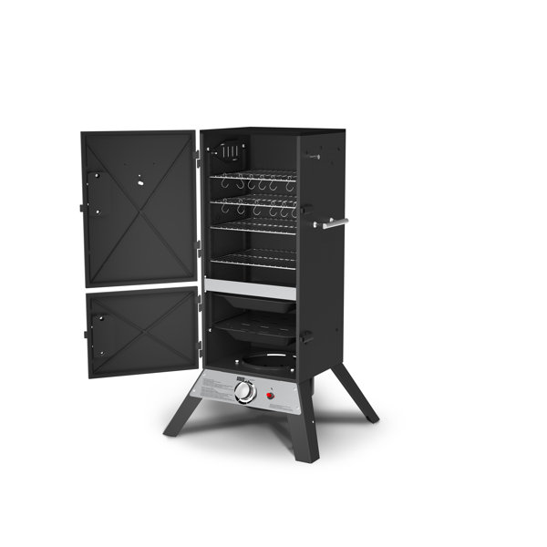 GrillPro 33 in. Vertical Propane Gas Cabinet Smoker & Reviews | Wayfair