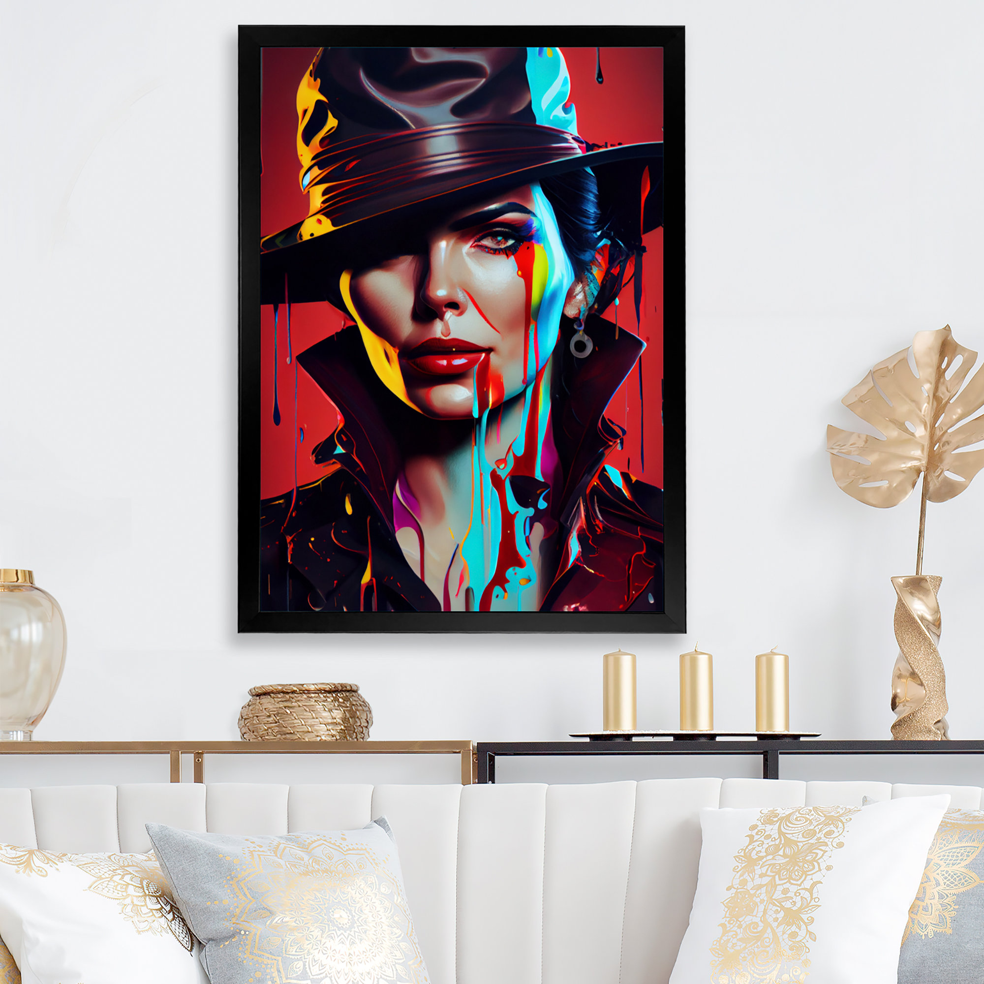 Mercer41 Female Criminal Mastermind V - Graphic Art on Canvas | Wayfair
