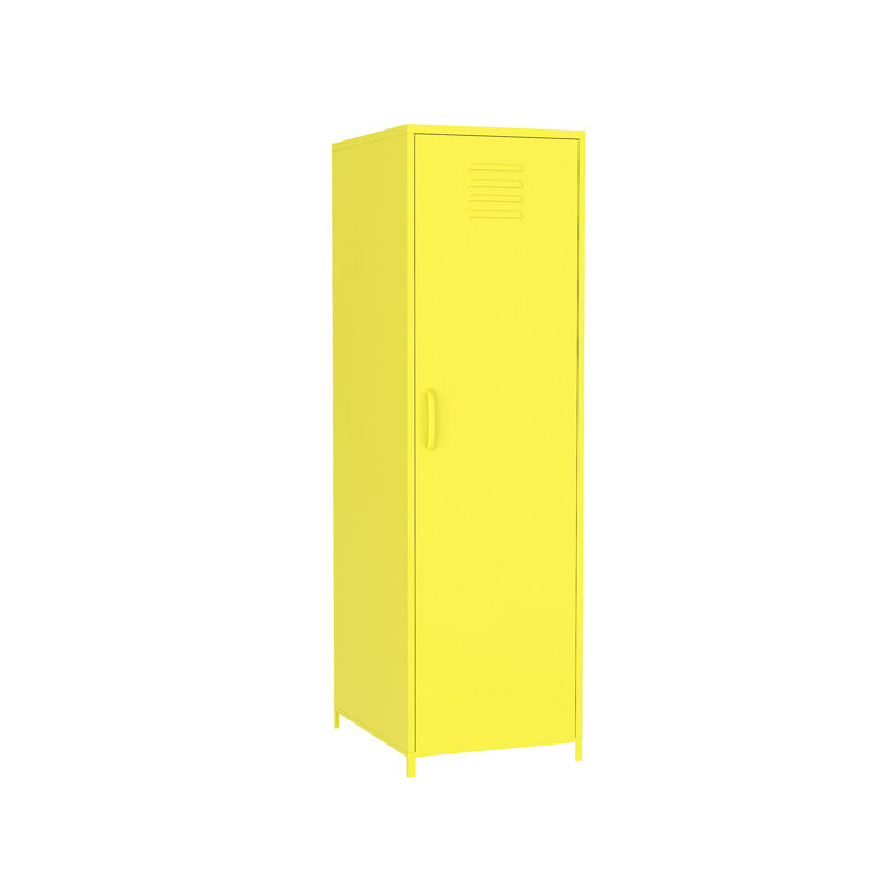 Trent Austin Design® Willena One Door Yellow Steel Storage Cabinet ...