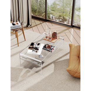 Clear Coffee Tables You'll Love | Wayfair