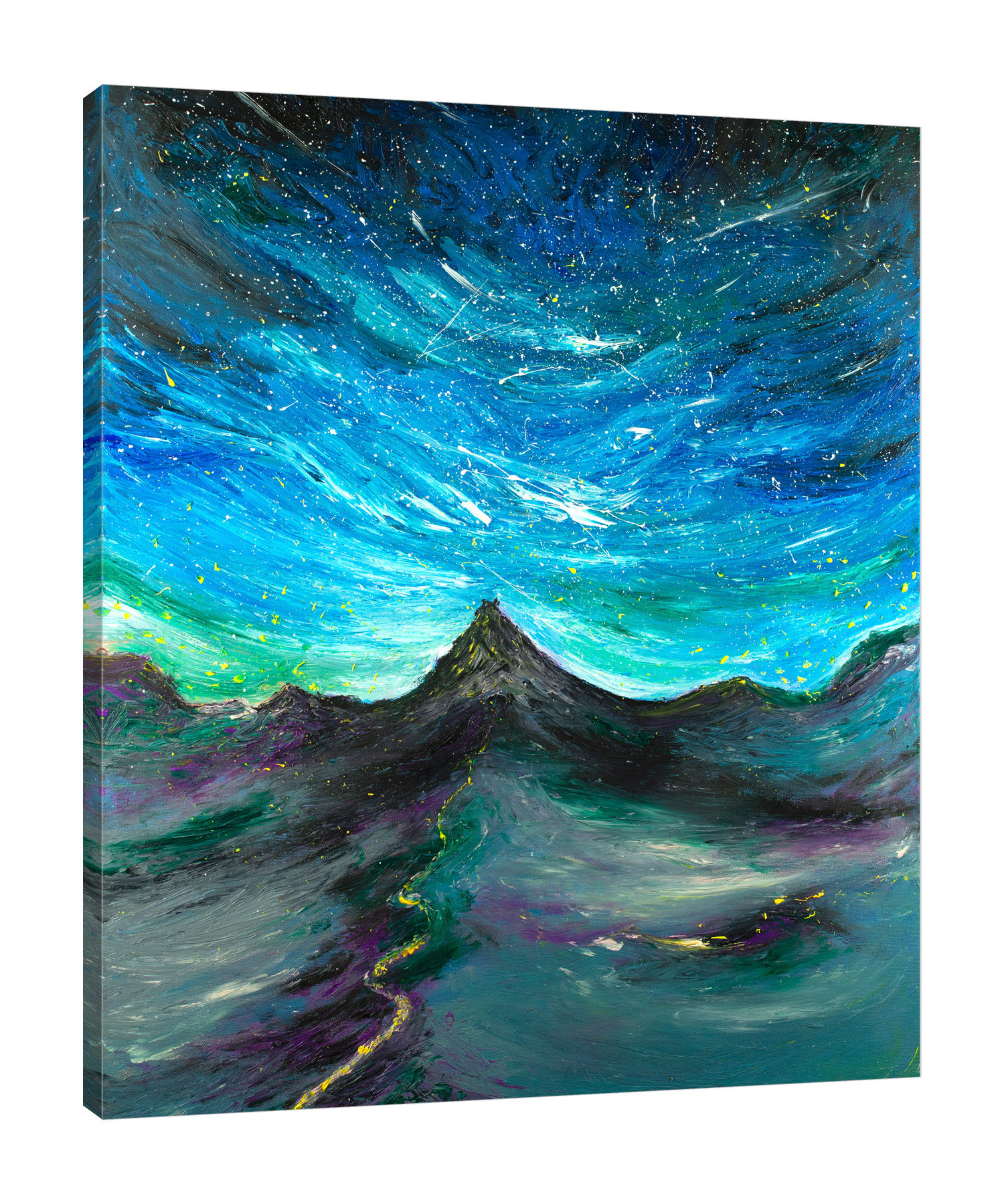 Loon Peak "Enchanted Mountain" Gallery Wrapped Canvas By Chiara Magni ...