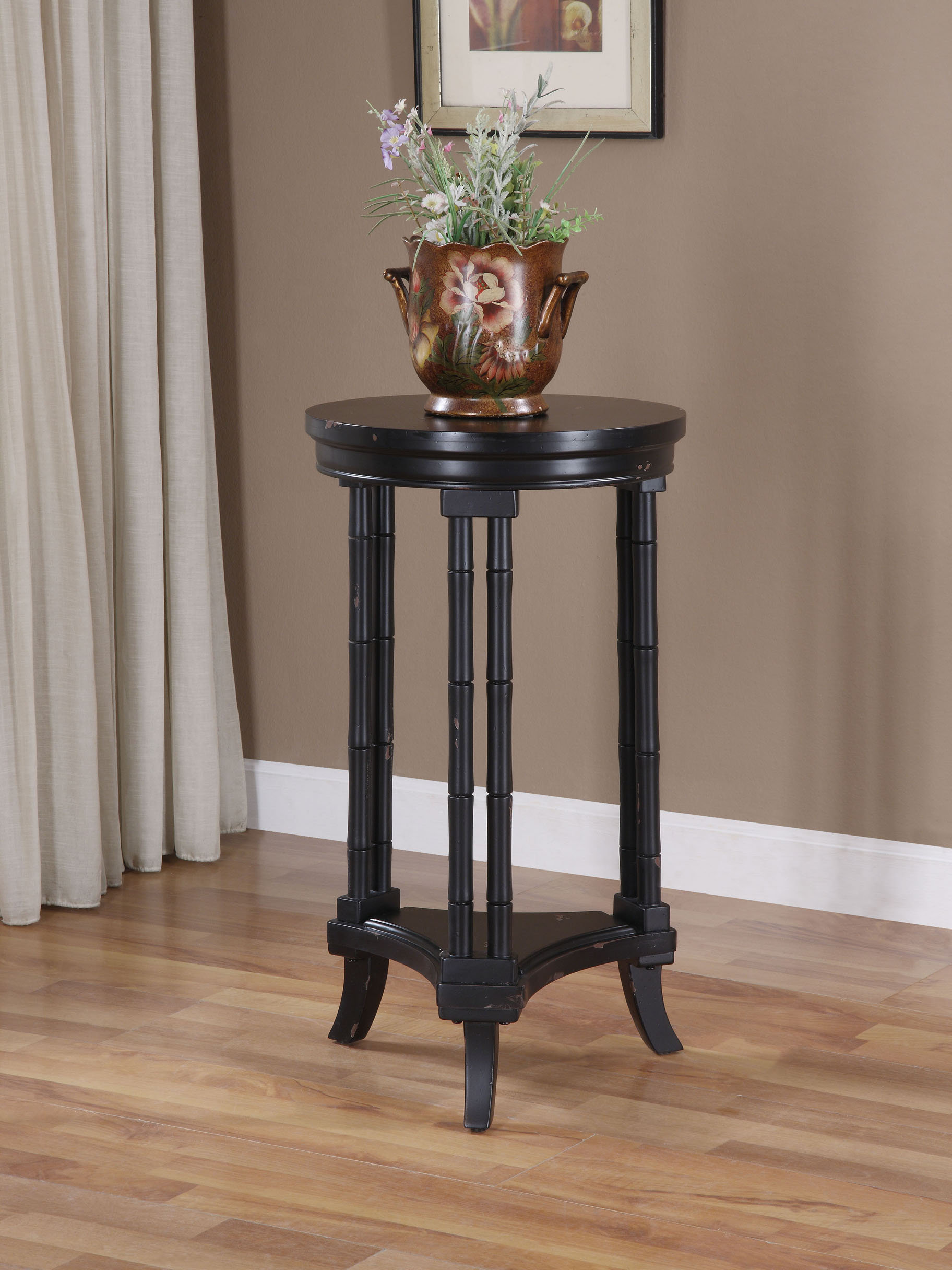 Powell Masterpiece Solid Wood Top End Table | Wayfair