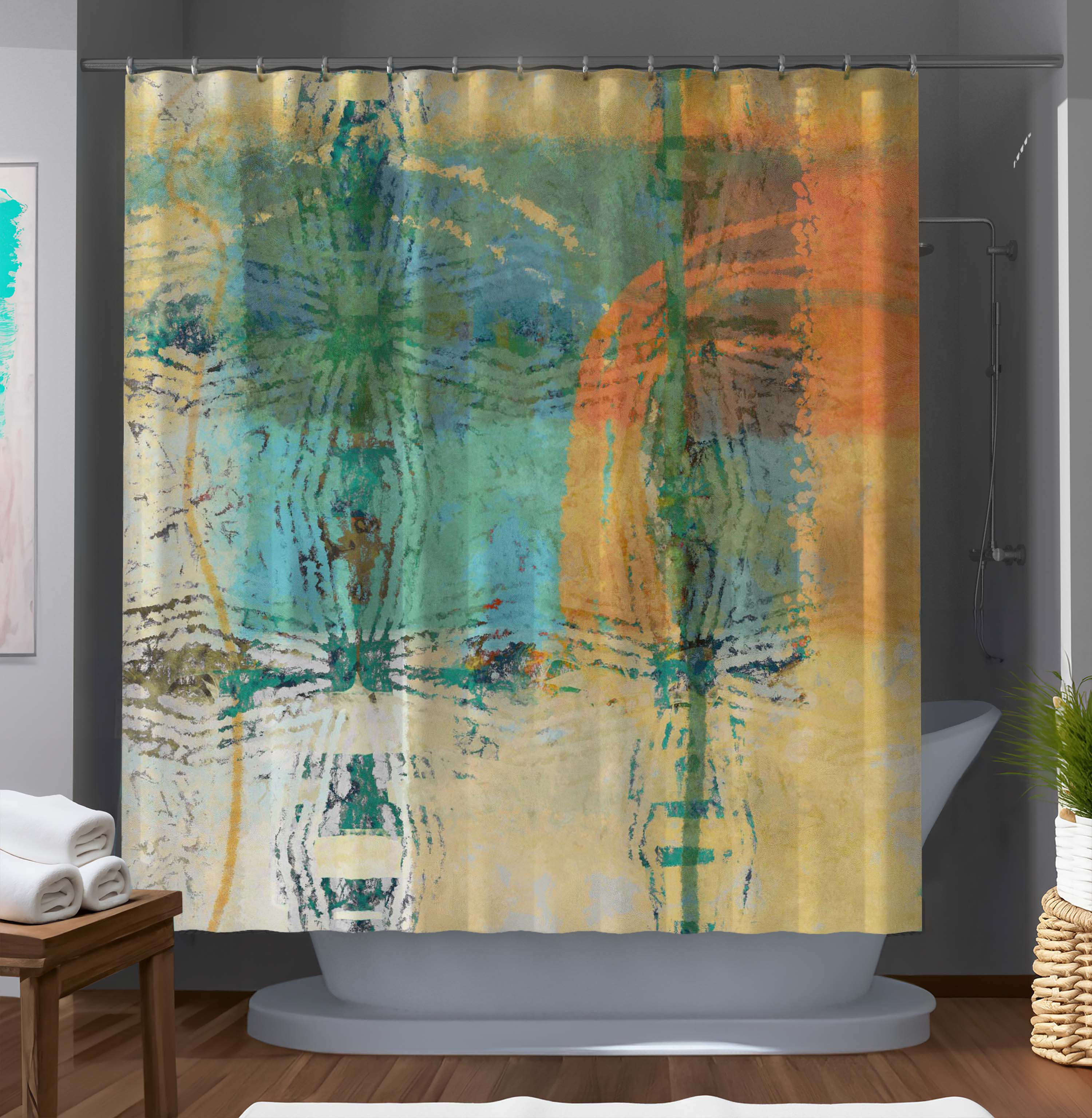 East Urban Home Jabou Shower Curtain by Staci Maxwell | Wayfair