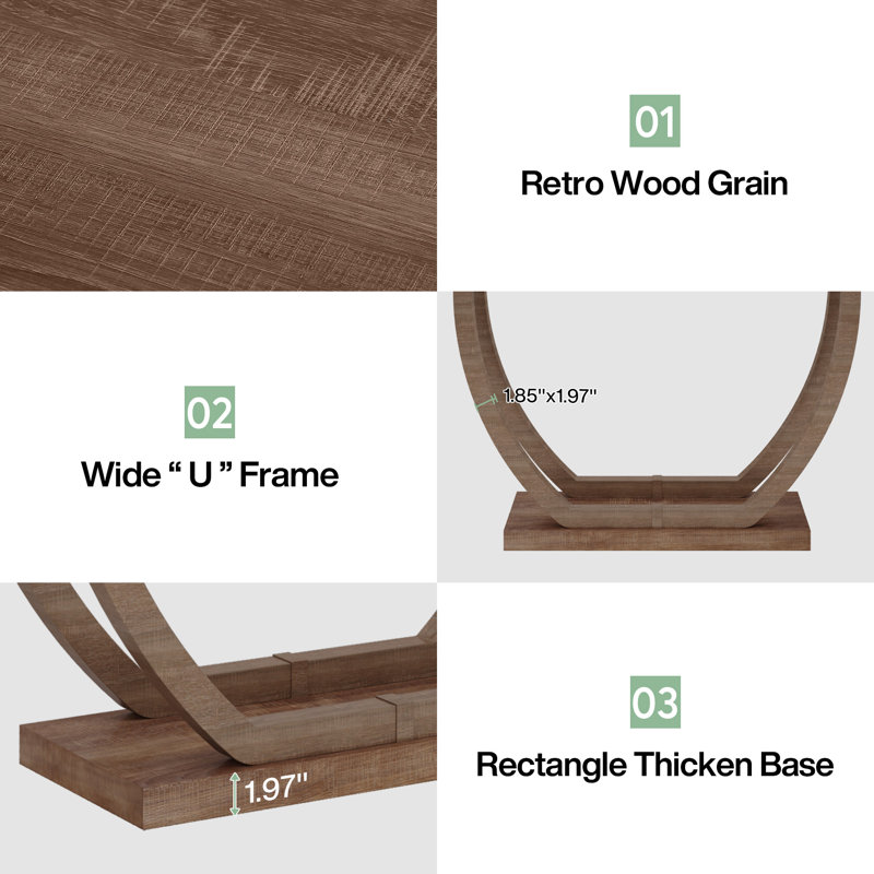 Blue Elephant Rahmel 140Cm Console Table & Reviews | Wayfair.co.uk