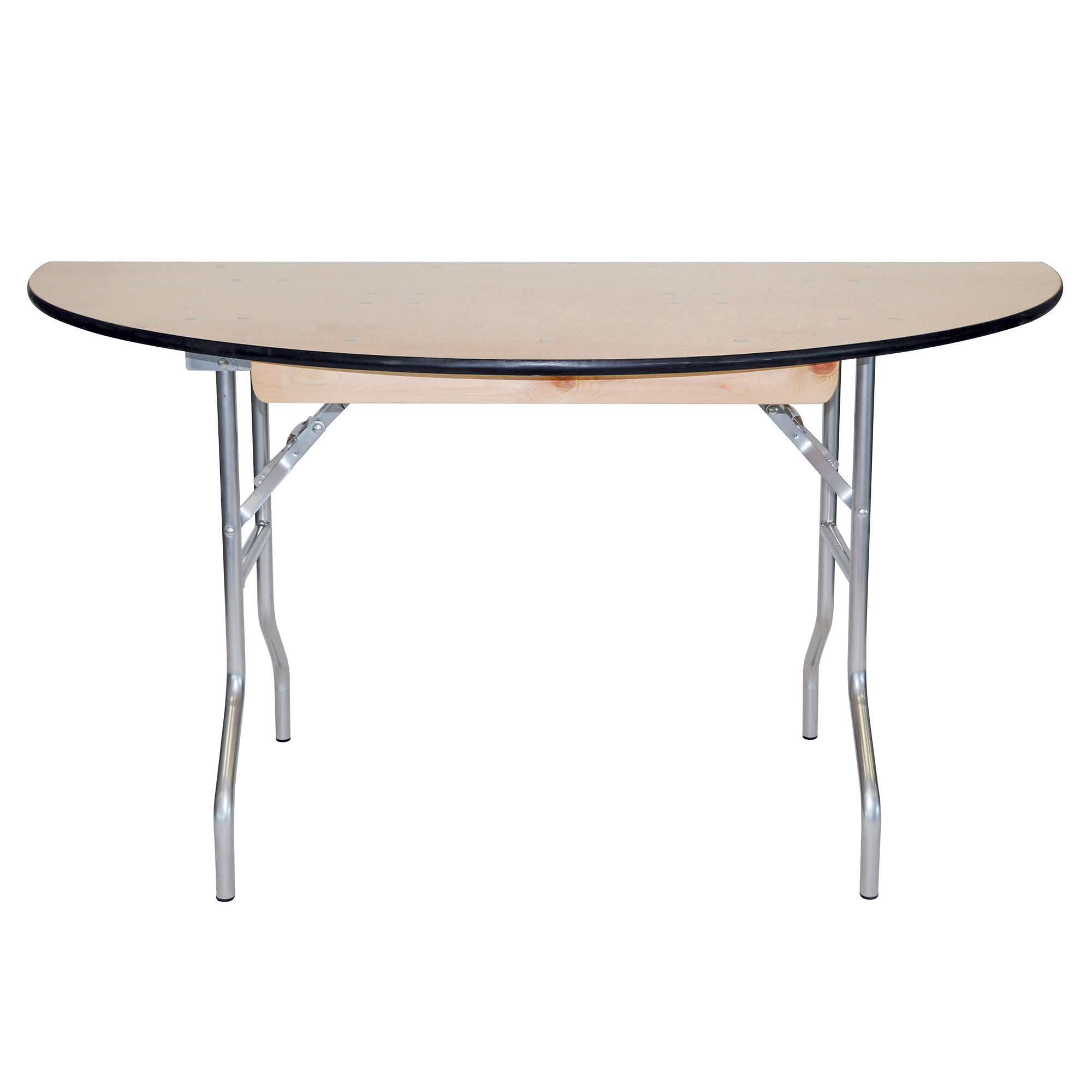 PRE Sales WFT 60" Semi-circle Folding Table | Wayfair