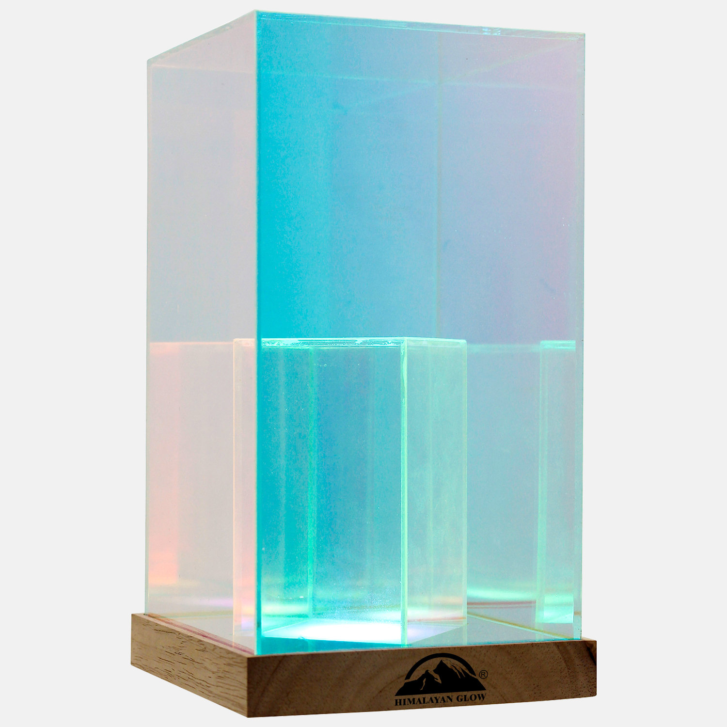 Himalayan Glow Acrylic Display Lamp With Usb | Wayfair