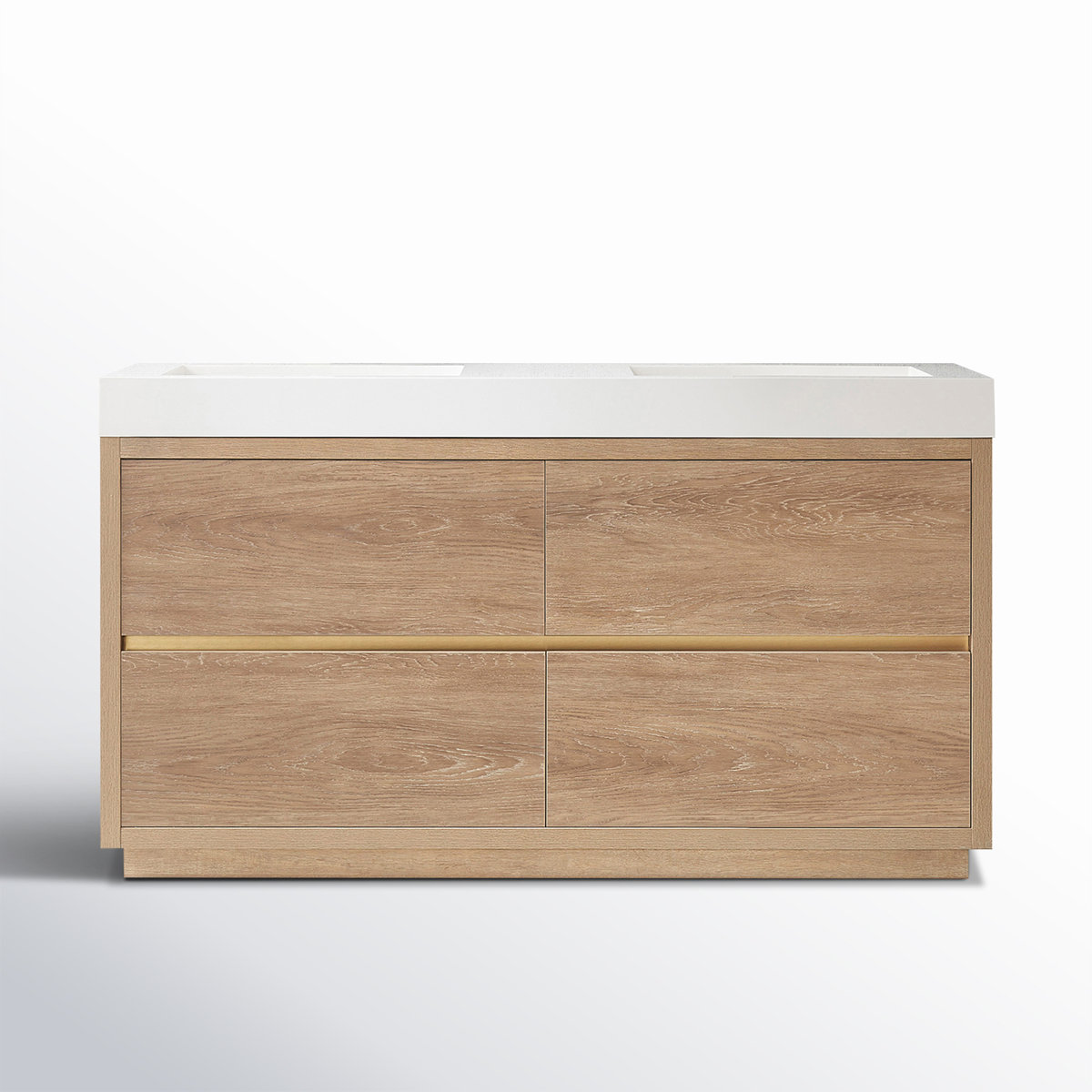 AllModern 59.8" Double Bathroom Vanity Set & Reviews | AllModern