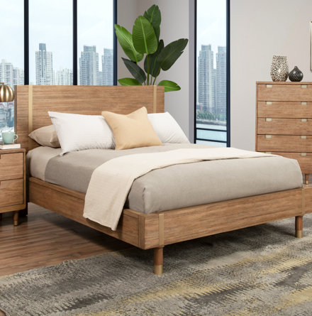 Mercury Row® Byron Low Profile Platform Bed - Wayfair Canada