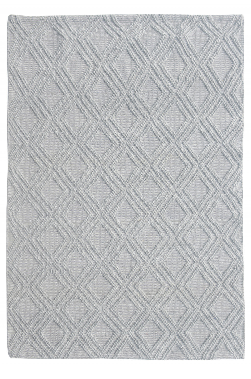 Foundry Select Tapis gris à motif de losanges - Wayfair Canada