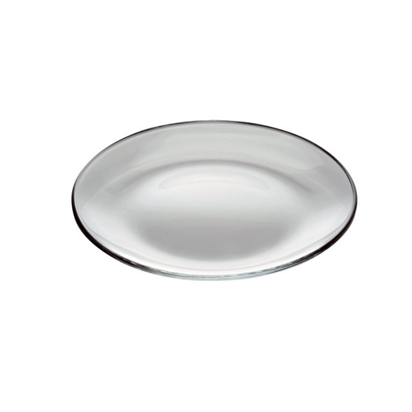 Barski Majestic Gift High Quality Glass Full Moon Shaped Plate - 9.8 ...