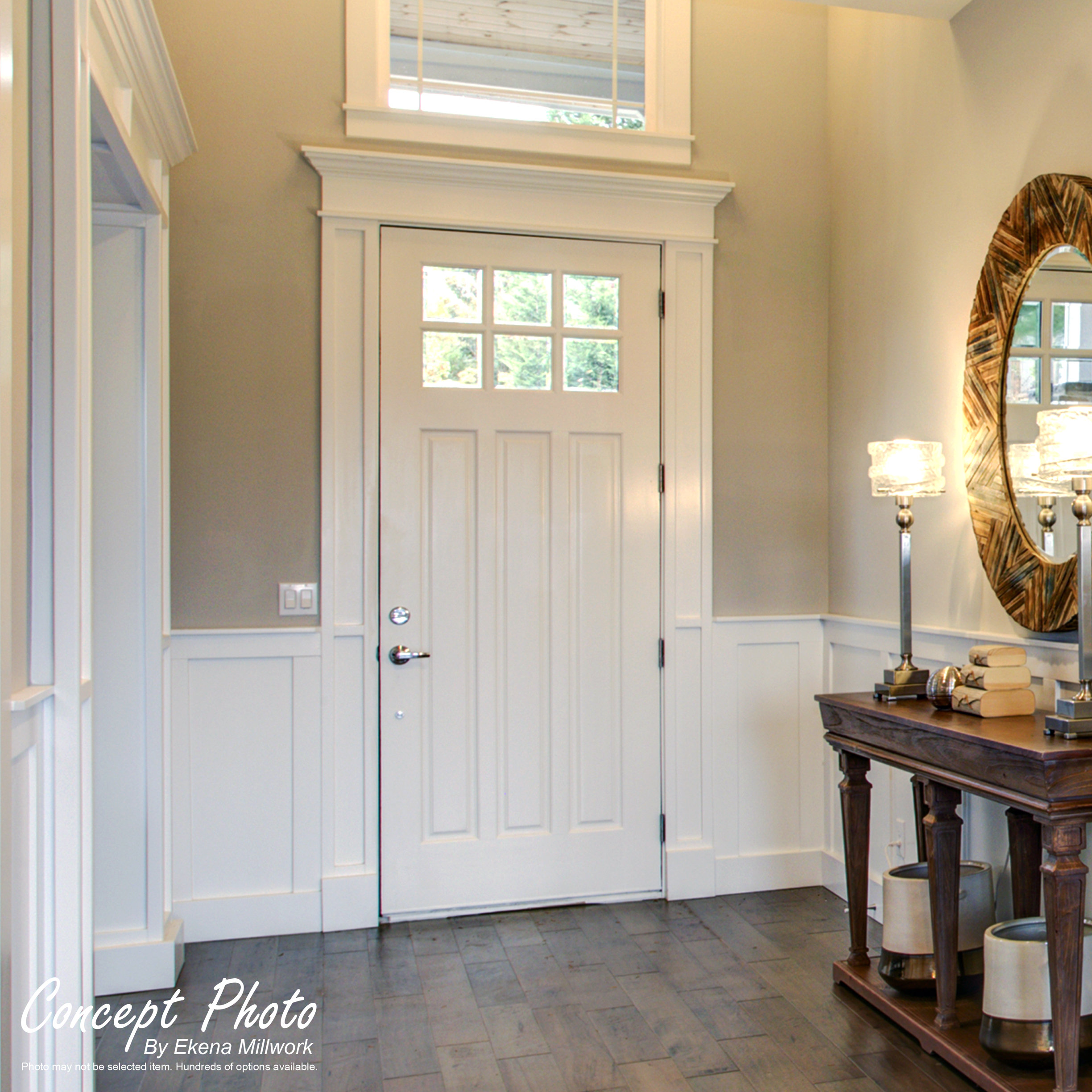 Ekena Millwork Craftsman Crosshead with Bottom Trim | Wayfair