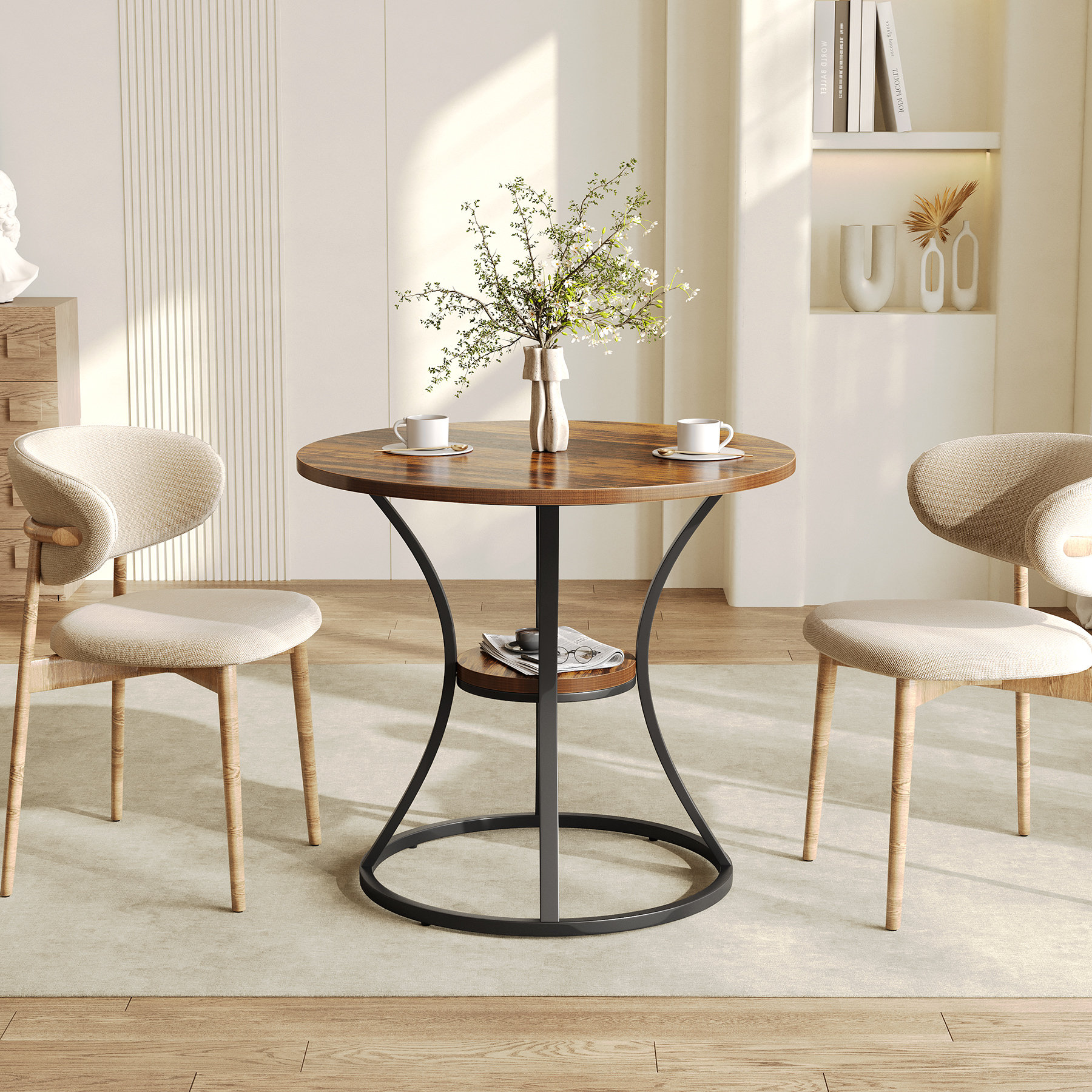 Blue Elephant Round Dining Table | Wayfair.co.uk