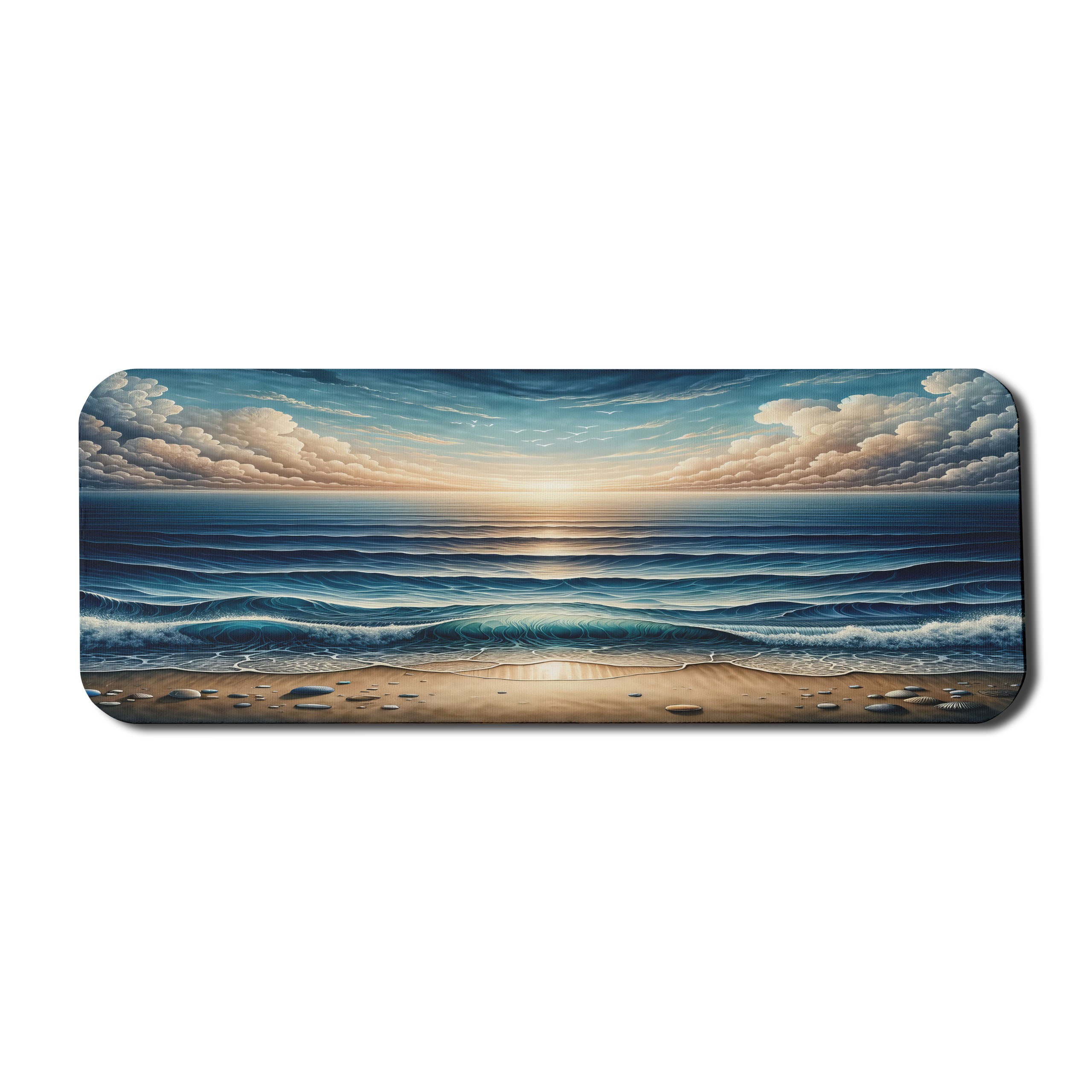 Ebern Designs Stecy Rubber Desk Pad | Wayfair