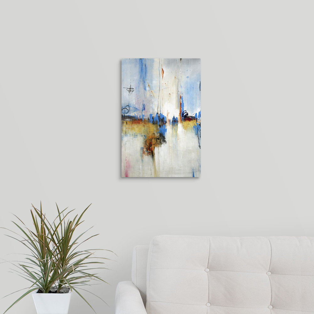 Orren Ellis 'Demure Dancing' Painting on Canvas - Wayfair Canada