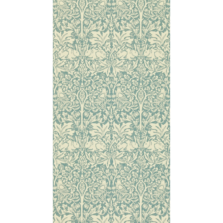 Morris & Co Brer Rabbit 10.05m x 52cm Matte Wallpaper Roll | Wayfair.co.uk