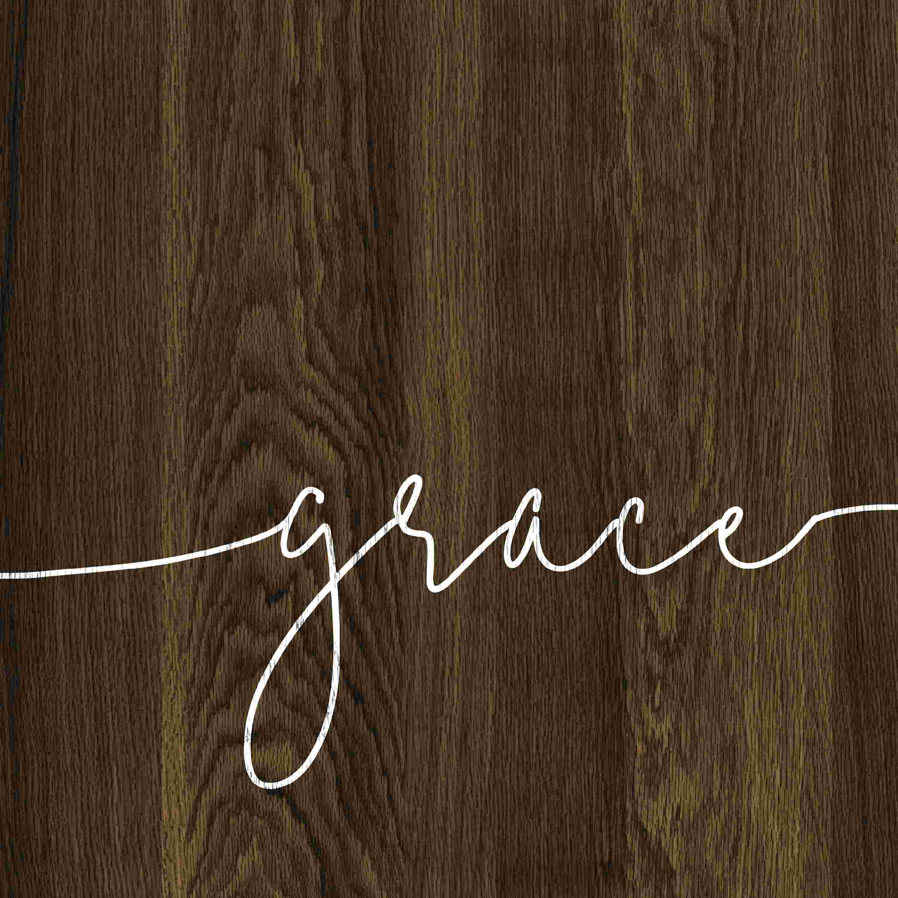 Trinx Grace Background - Wrapped Canvas Textual Art | Wayfair