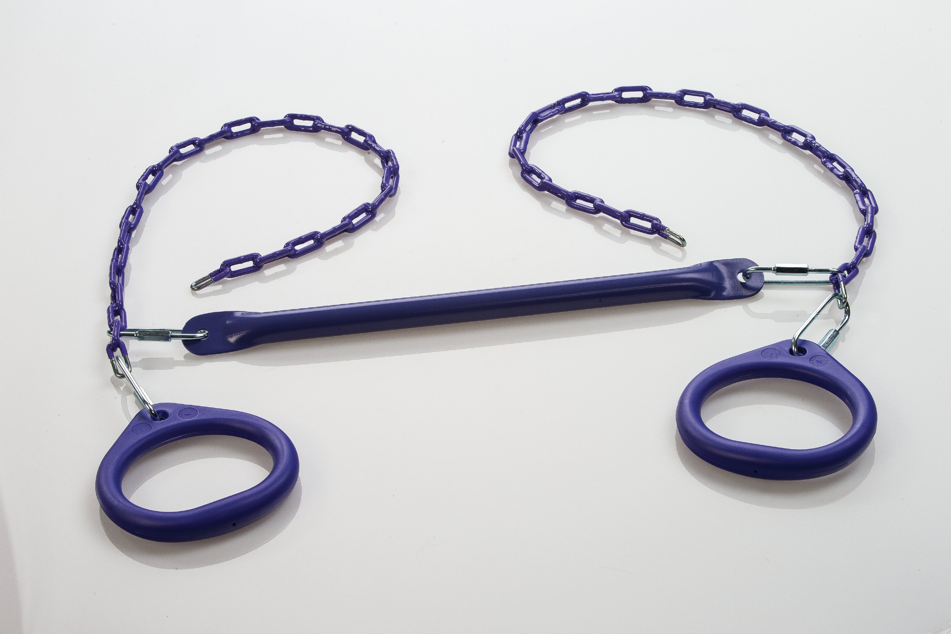 Creative Cedar Designs Standard Trapeze Bar with Circle Rings and ...