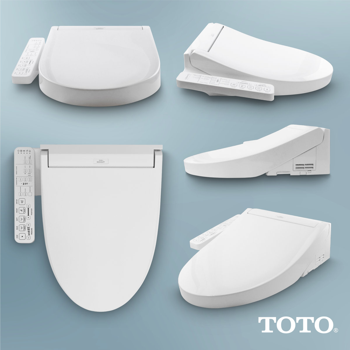 TOTO Washlet® C2 Electronic Toilet Elongated Bidet Seat & Reviews ...