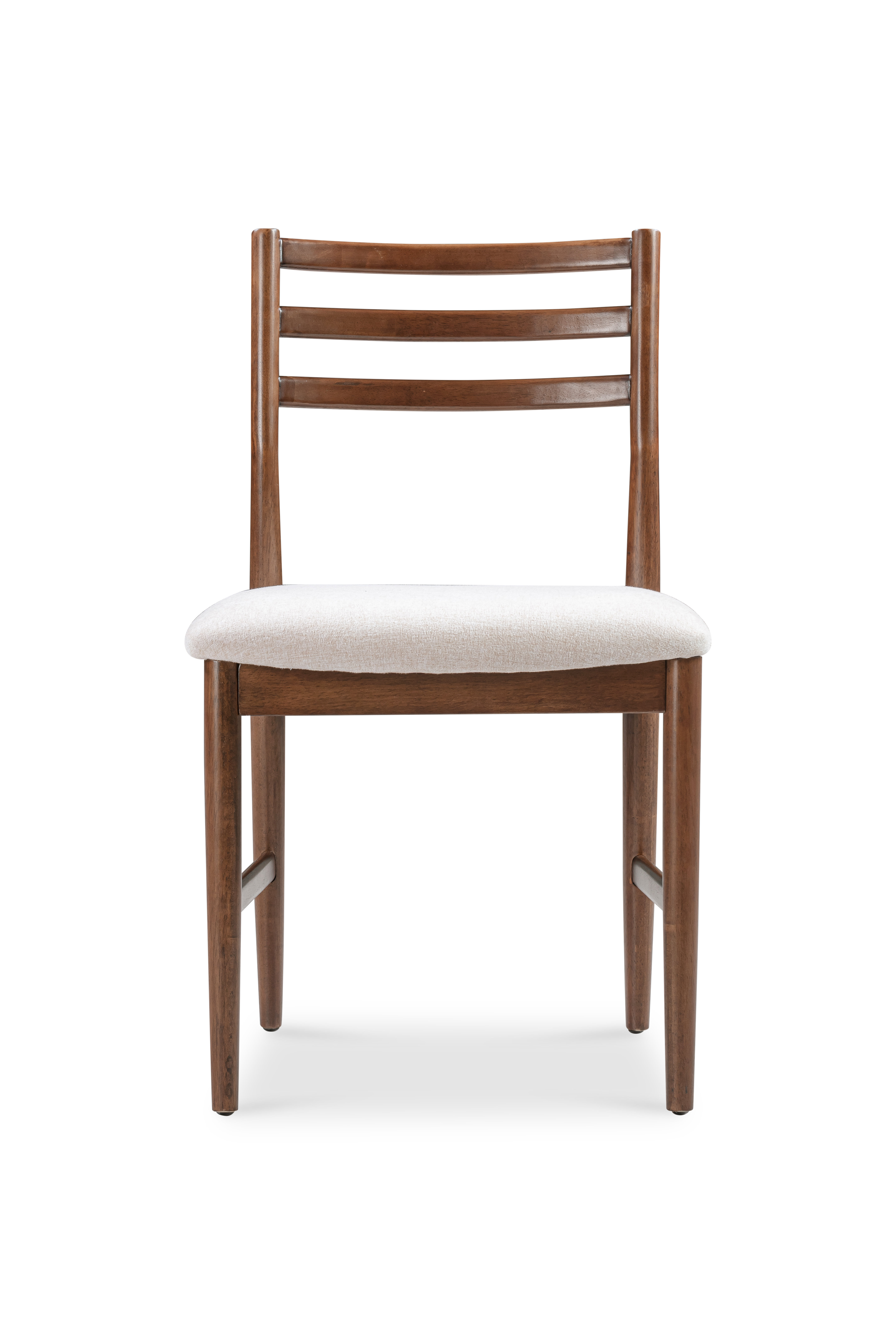 Winston Porter Elmor Upholstered Fabric Ladder Back Side Chair | Wayfair