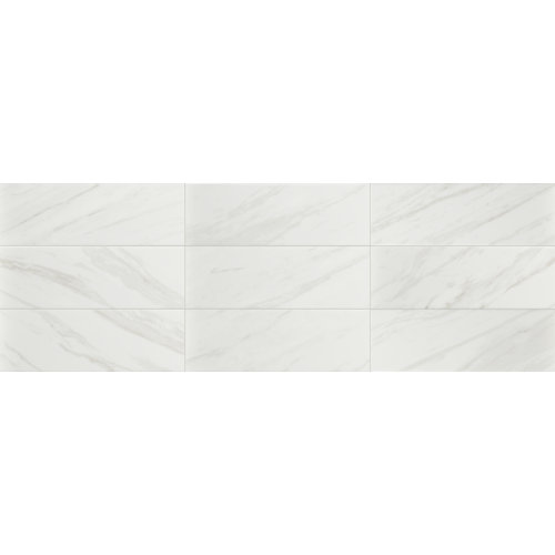 Daltile Perpetuo 4" X 12" Porcelain Marble Look Wall & Floor Tile | Wayfair