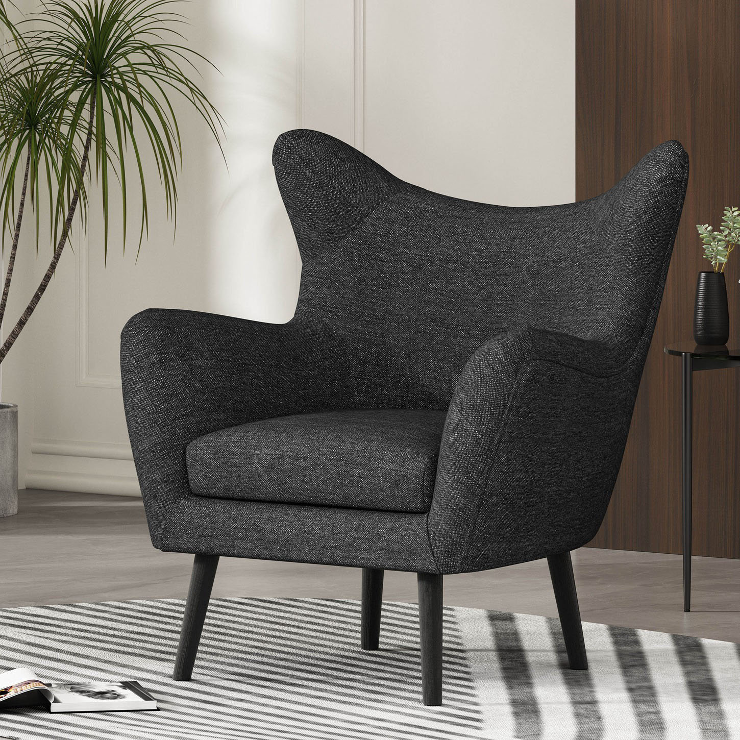 Corrigan Studio Arm Chair, Comfy Chair, Bedroom Chair - Wayfair Canada