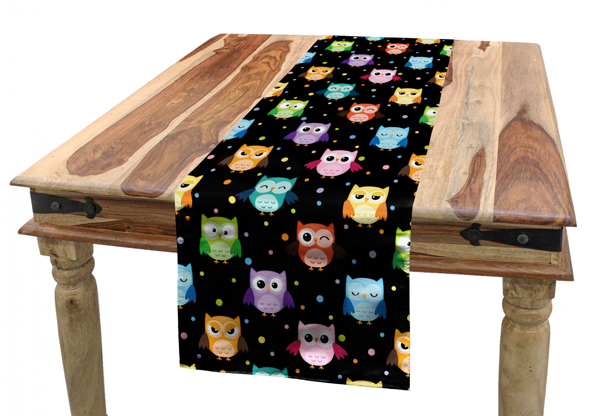 East Urban Home Owls Table Runner | Wayfair