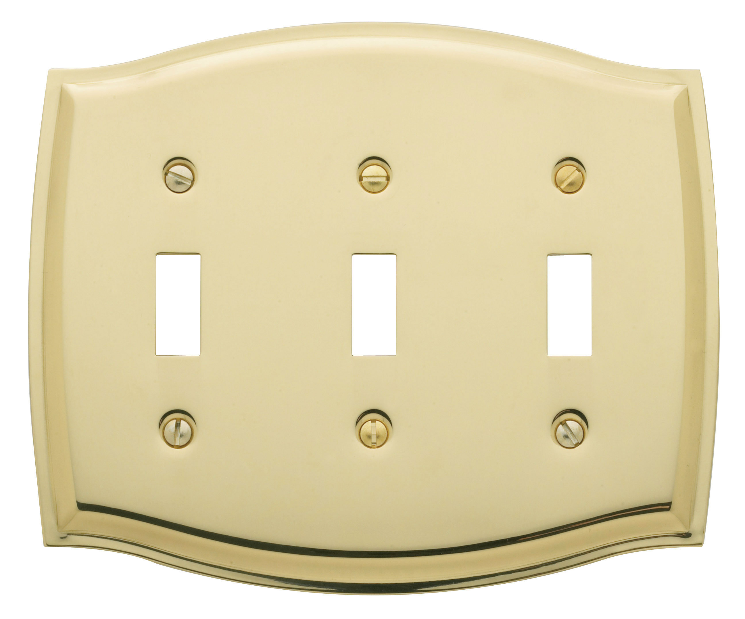 Baldwin Colonial 3-Gang Toggle Light Switch Wall Plate & Reviews | Wayfair