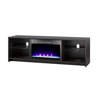 Ebern Designs Mascher Fireplace Console for TVs up to 65", Espresso ...
