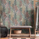 Galerie Home Galerie Flourish Green Tree Leaf Wallpaper FL61119 ...