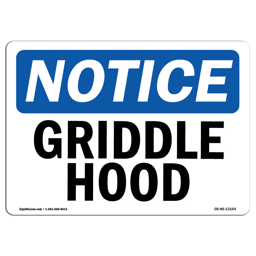SignMission Griddle Hood Sign | Wayfair
