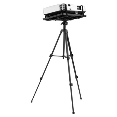 Mount-It! Projector Tripod Stand with Tilting Tray and Harness Straps ...
