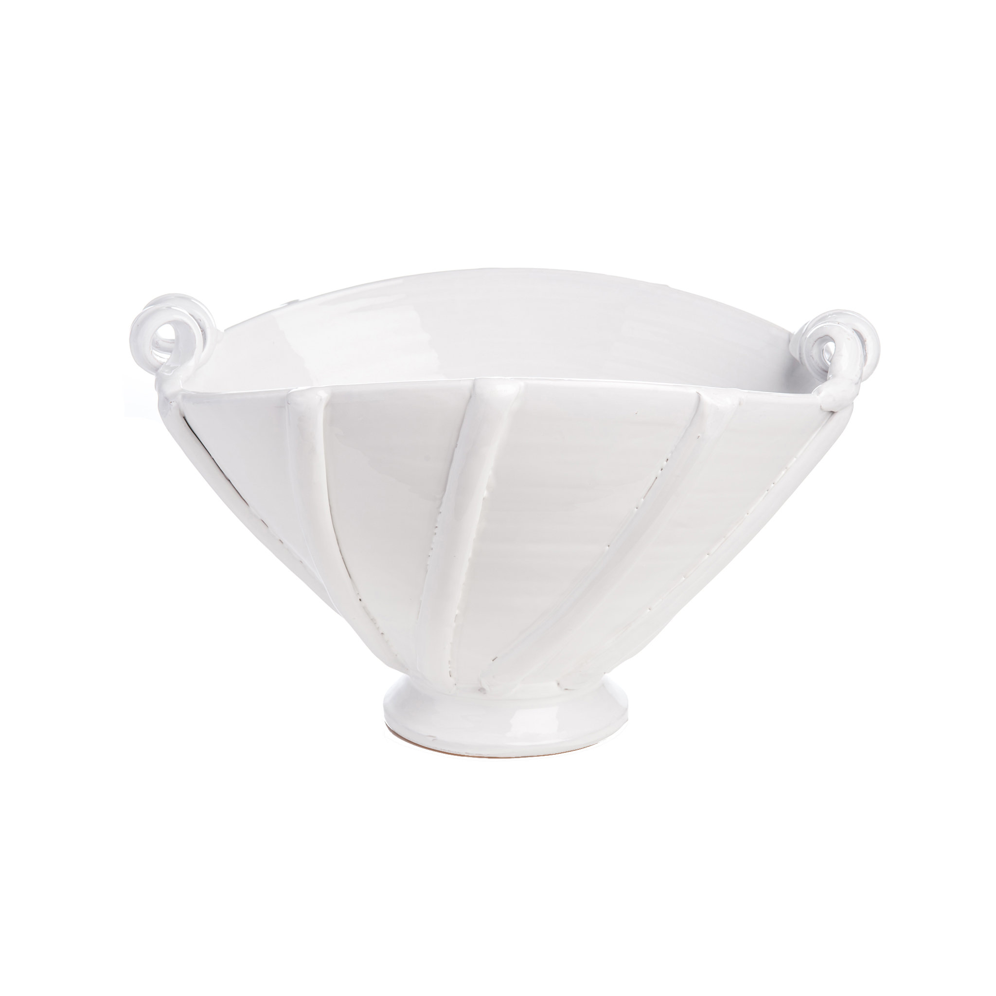 Abigails Ceramic Oval Decorative Bowl in White | Wayfair