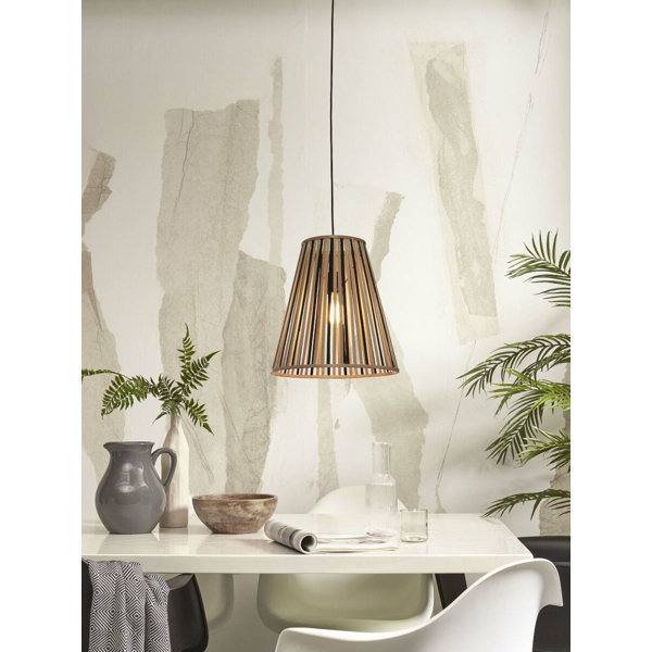 Good&Mojo 1-Light Bell Geometric LED Pendant | Wayfair.co.uk