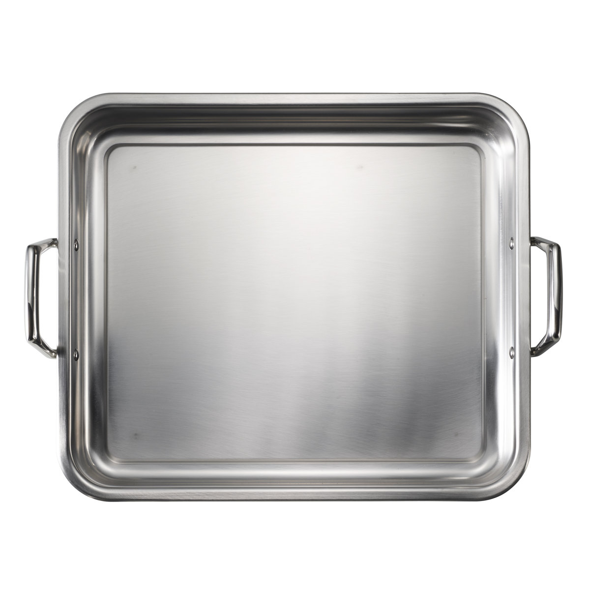 Tramontina 18.5 in. Stainless Steel Gourmet Prima Roasting Pan with ...