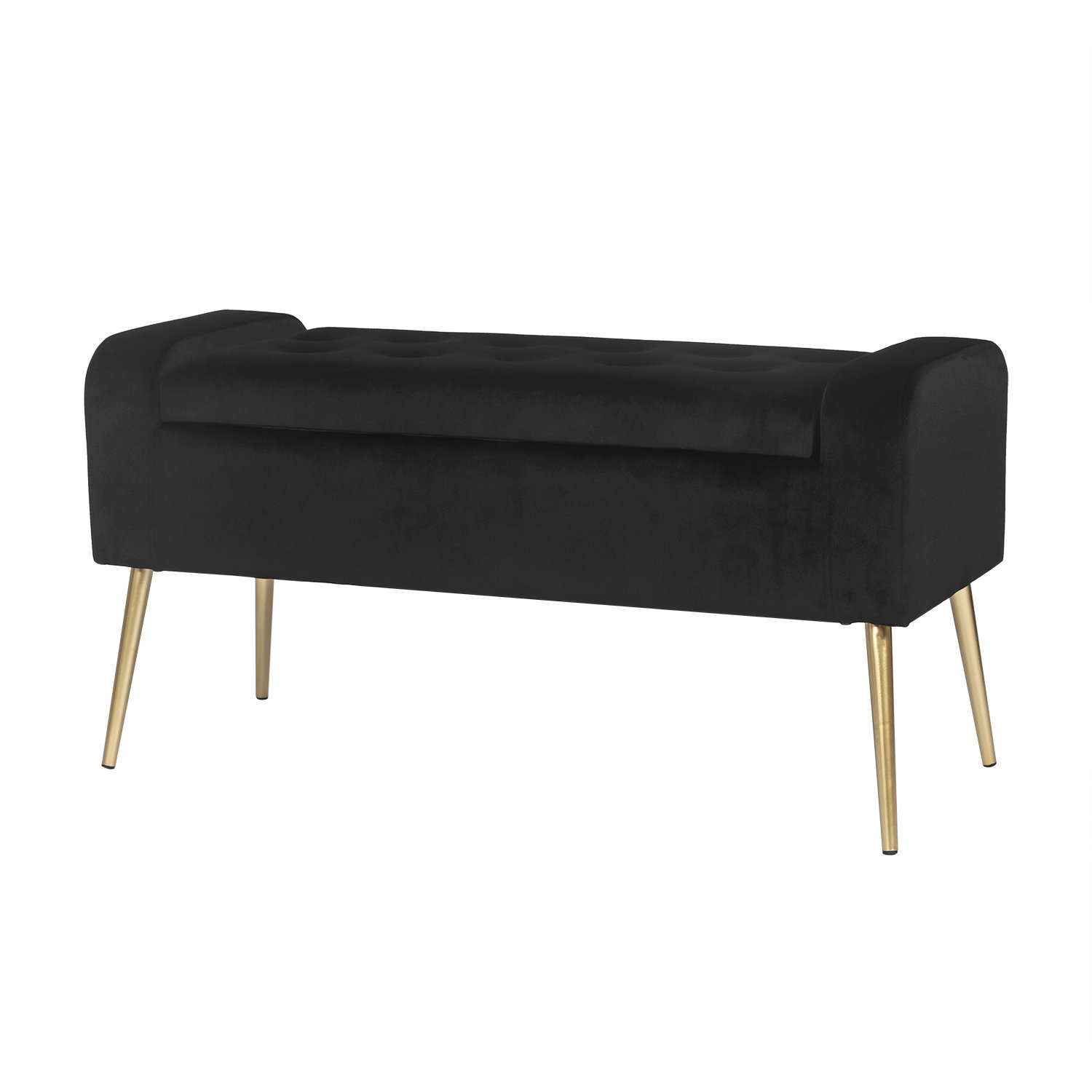 Mercer41 Gigel Upholstered Flip Top Storage Bench And Reviews Wayfair