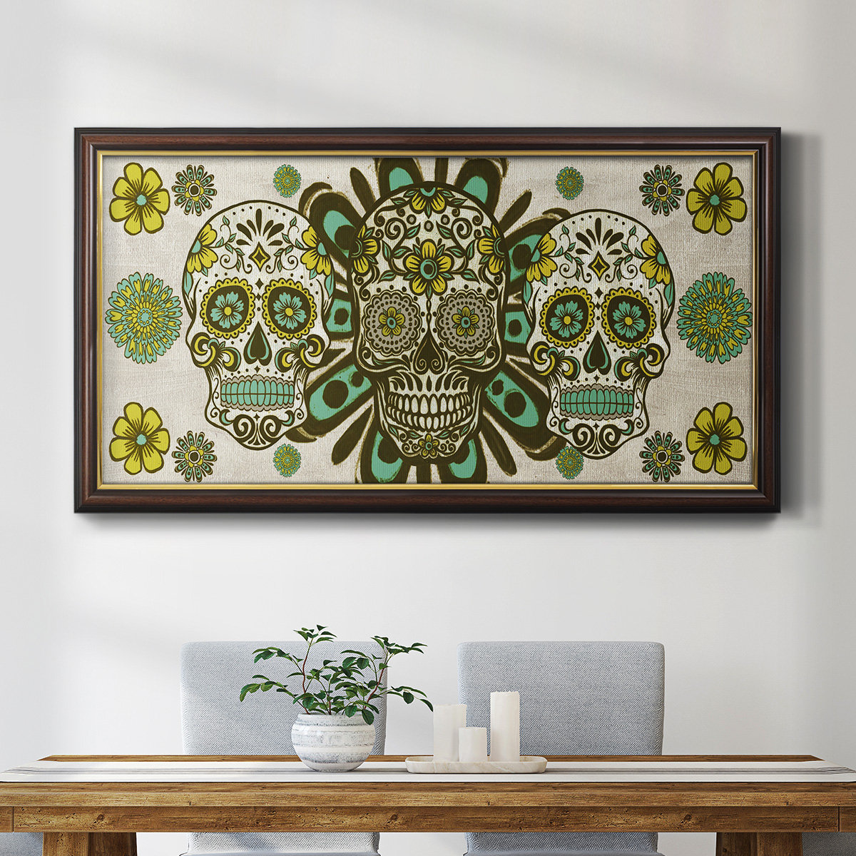 Bungalow Rose Demion Dia De Los Muertos - Single Picture Frame Print on ...