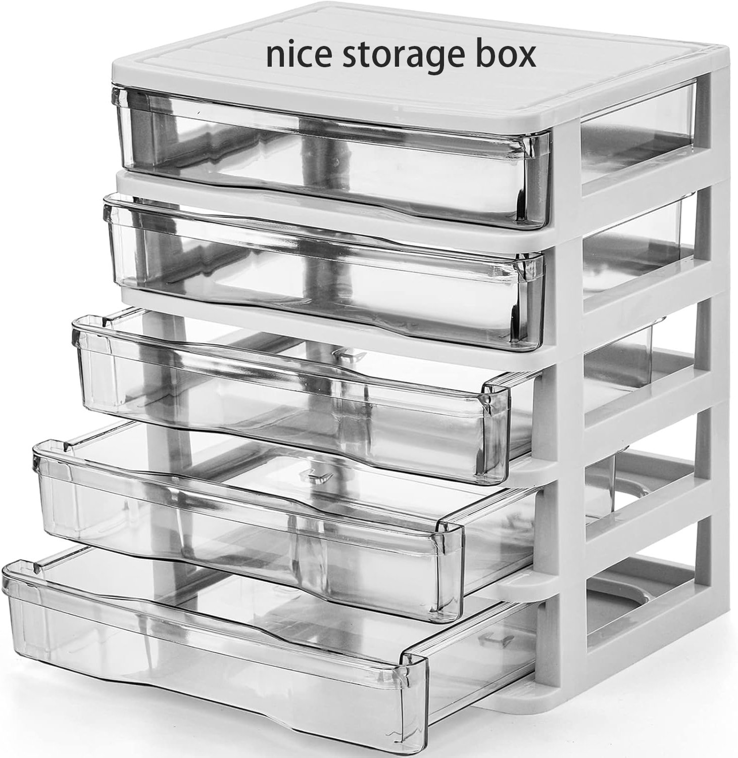 Rebrilliant Small Storage Bin, Plastic Organizer, Storage Bin Container ...