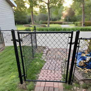 Lontl Fit-right Adjustable Chain Link Gate Kit For Outdoor Decking ...