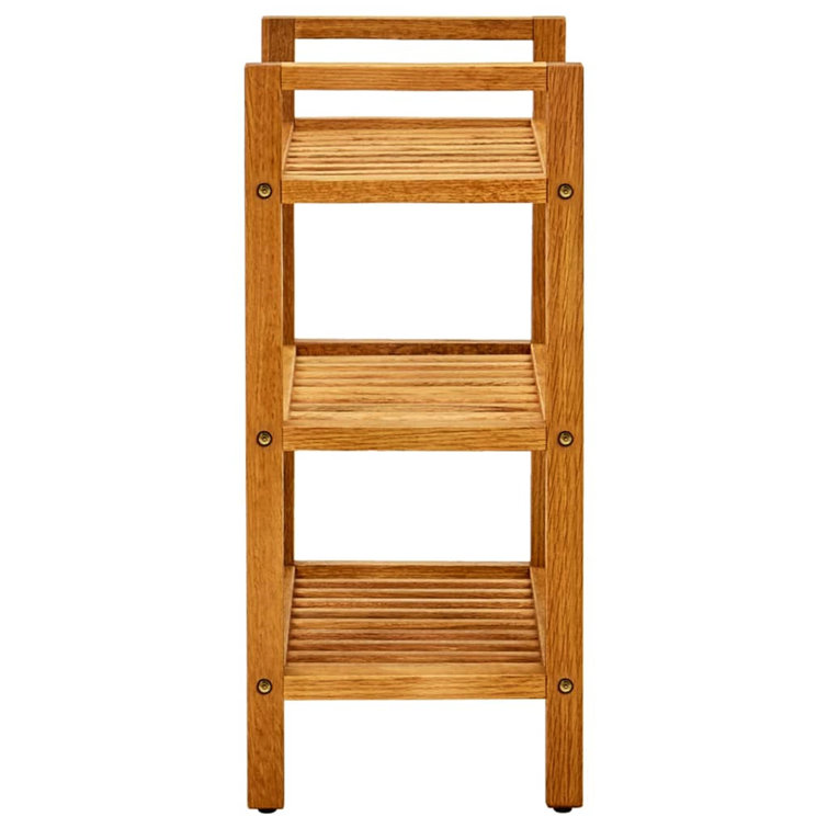 Ebern Designs 6 Pair Solid Wood Shoe Rack | Wayfair.co.uk